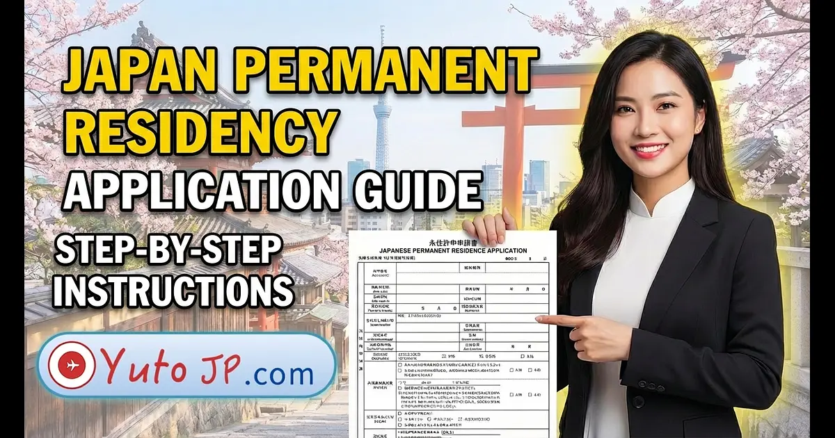 Guide to Filling Out the Japan Permanent Residence Application ...